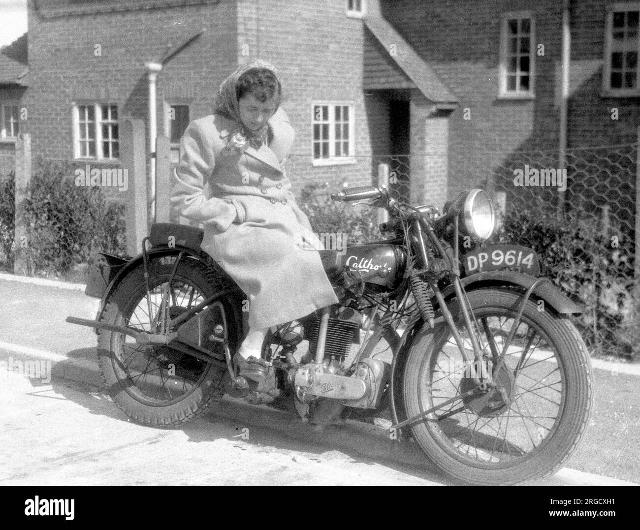 Calthorpe 350 cc. motorcycle, (first registered in Reading about July ...