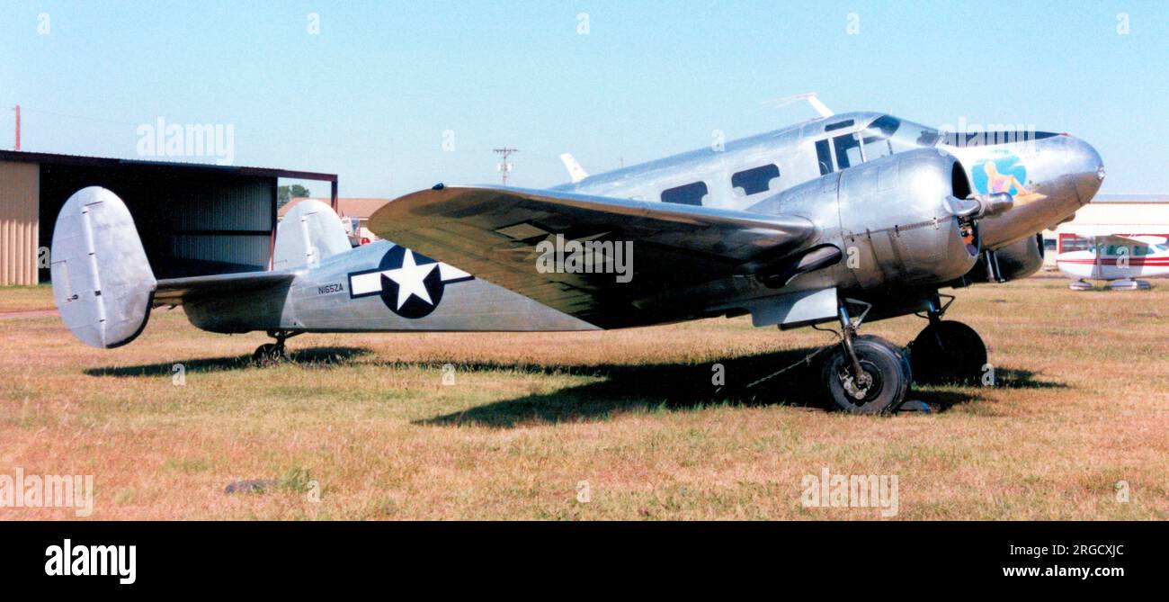 Beech C-45H Expeditor N165ZA (msn AF-543 Stock Photo - Alamy