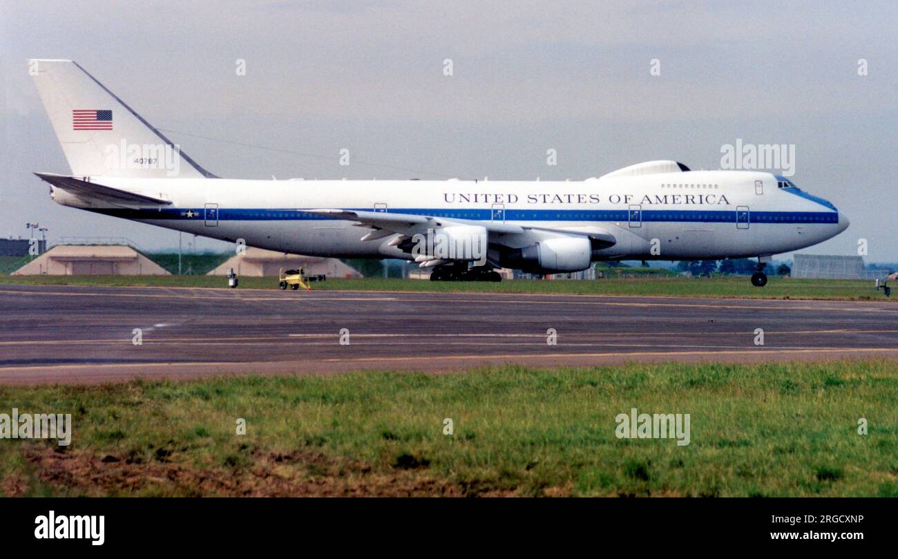 United States Air Force - Boeing E-4B 74-0787 (msn 20684 / 232), on ...
