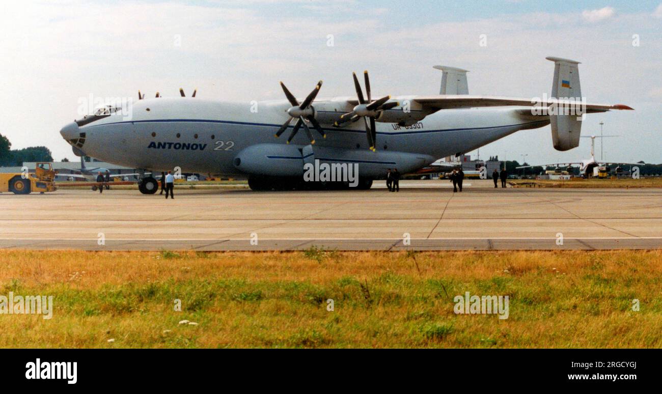 Antonov An-22A UR-09307 ( msn 043481244 - 05-09), of Antonov Airlines ...