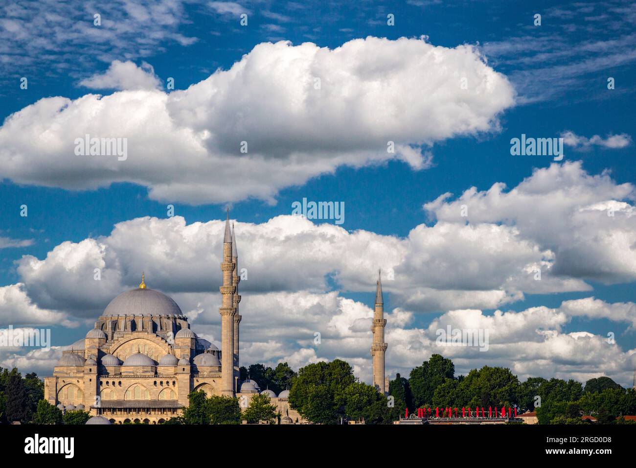 Istanbul, Turkey, Türkiye. Suleymaniye Mosque, Mosque of Suleyman the ...