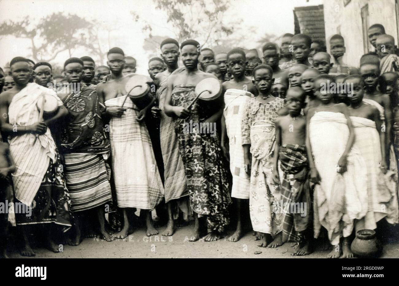 Ghana, West Africa - Dancers and musicians Stock Photo - Alamy
