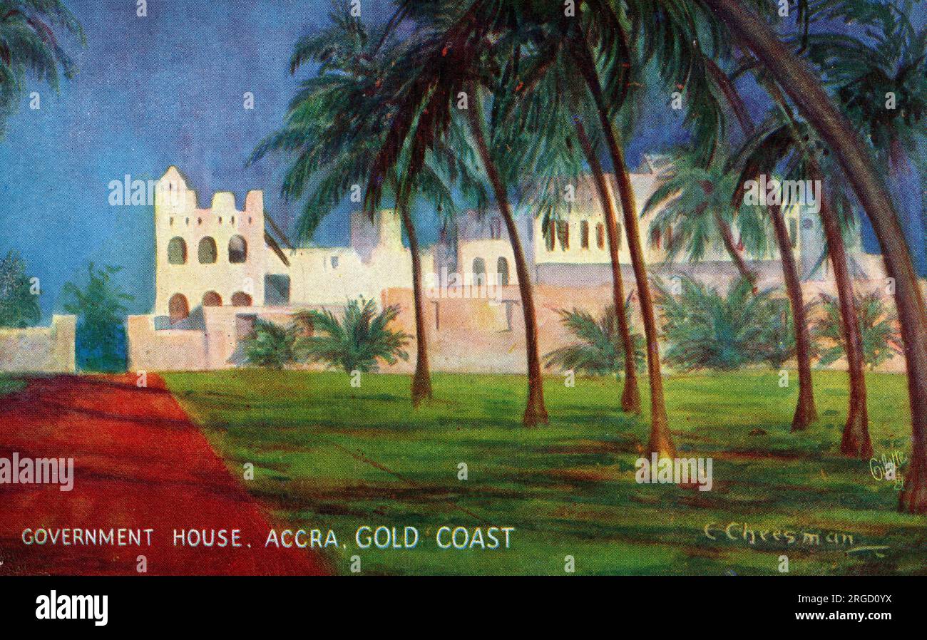Ghana, West Africa - Government House, Accra Stock Photo - Alamy