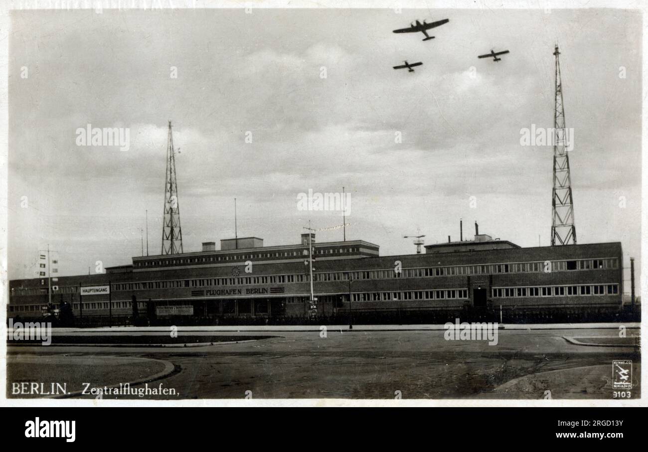 Berlin's Tempelhof airport, Berlin, Germany Stock Photo - Alamy