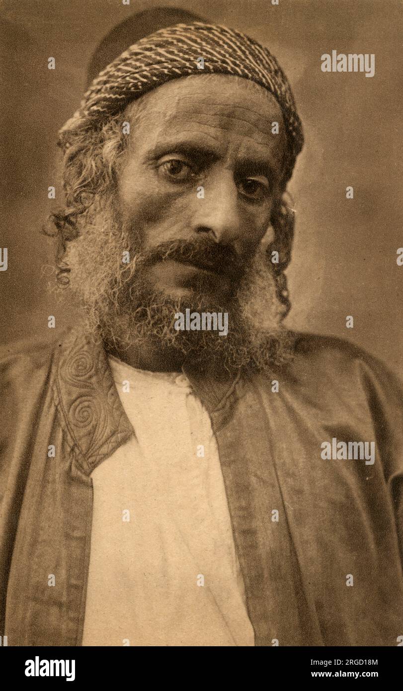 A Yemenite Jew Chief, Jerusalem, Israel - Yemenite Jews or Yemeni Jews ...