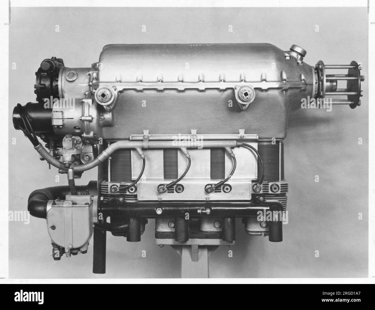 Zlin Toma 4, inverted air-cooled 4-cylinder aero engine of 94 / 106 hp ...