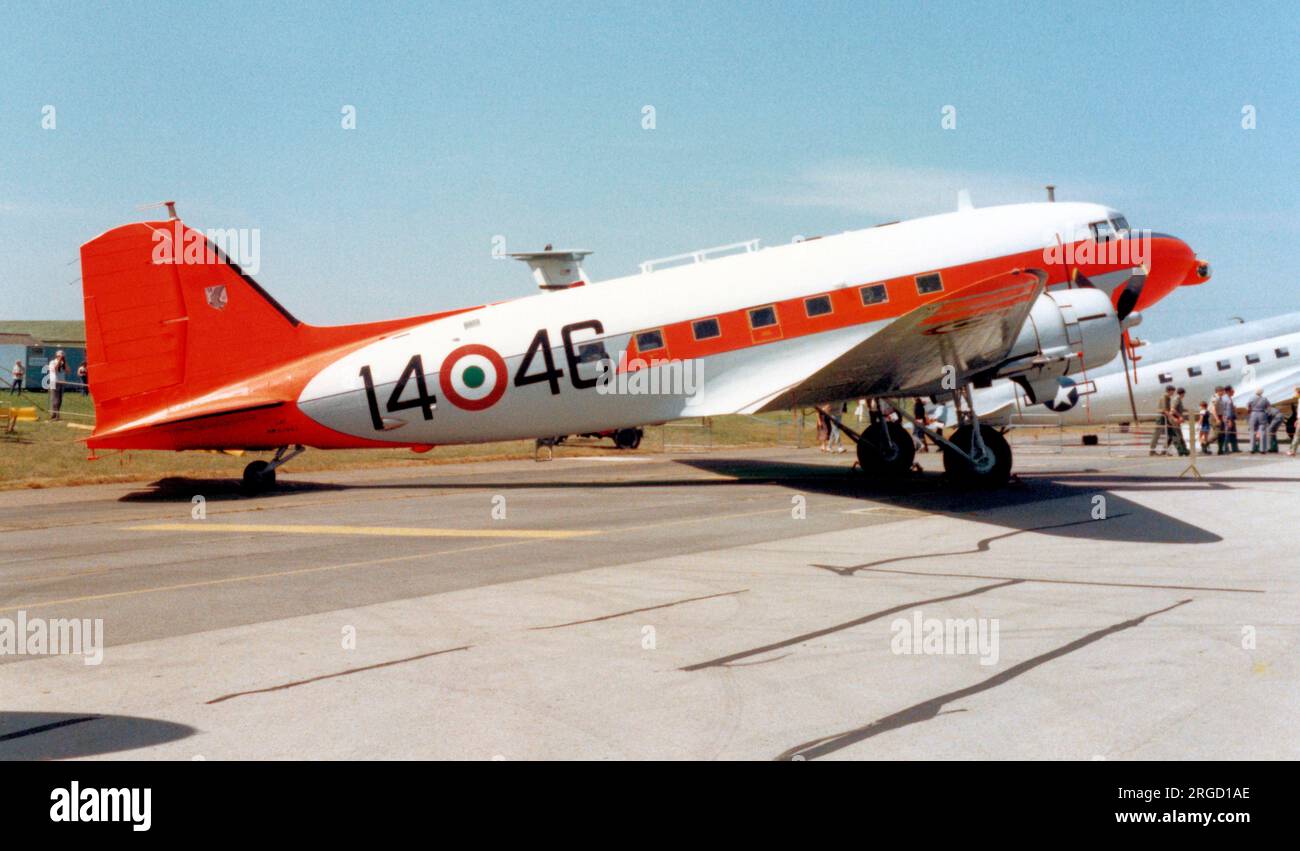 Aeronautica Militare - Douglas C-47-DL Skytrain MM61893 / 14-46 (msn 4236, ex 41-7749), of 14 ...