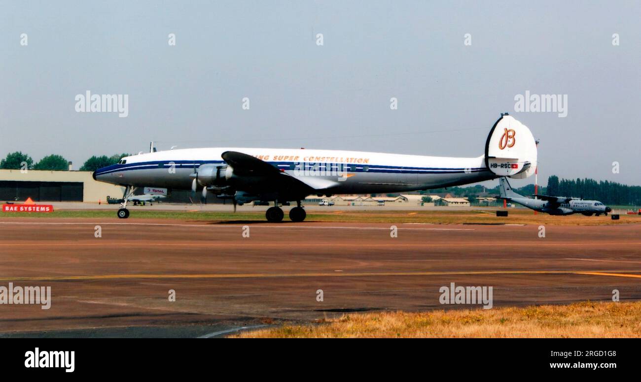 Lockheed C-121C Super Constellation HB-RSC (msn 4175, ex N73544, ex 54 ...