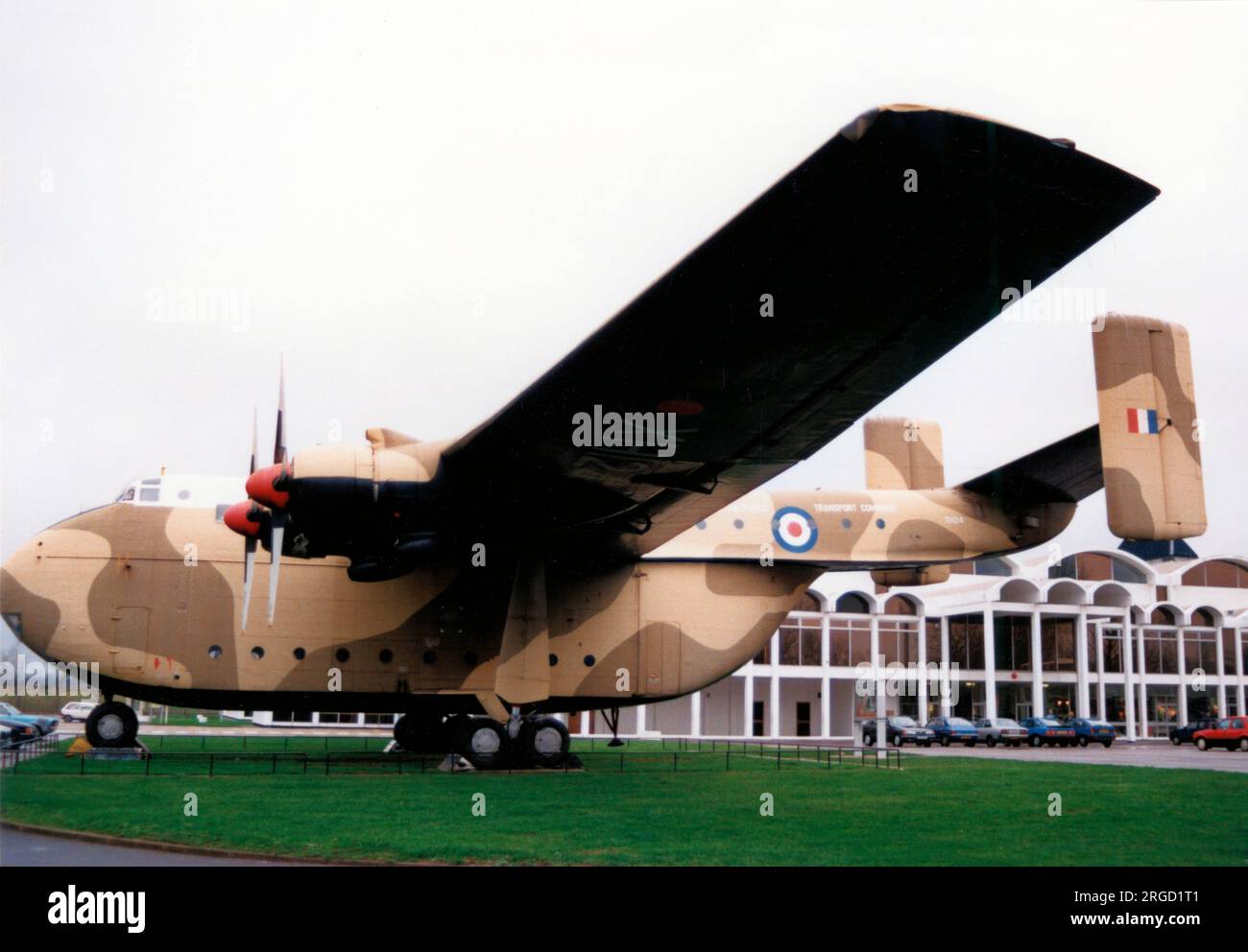 Blackburn Beverley C.1 XH124, outside the royal air Force Museum at ...