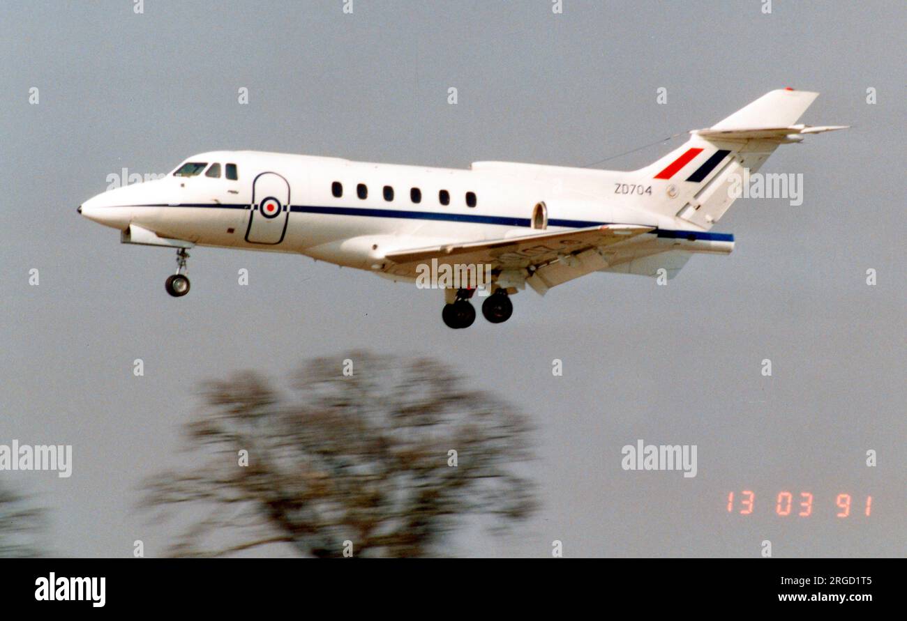 Royal Air Force - British Aerospace HS.125 CC.3 ZD704 (msn 257194), of ...