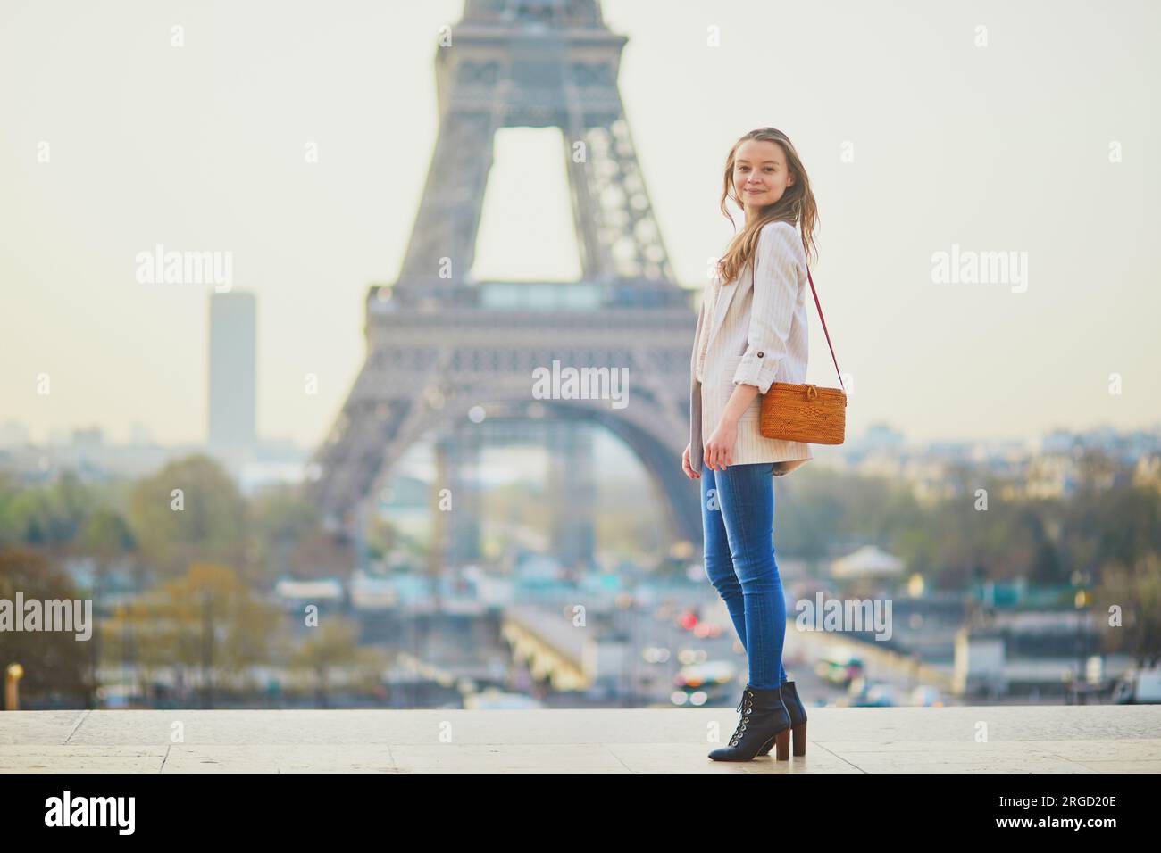 Woman france face smiling white hi-res stock photography and images - Alamy