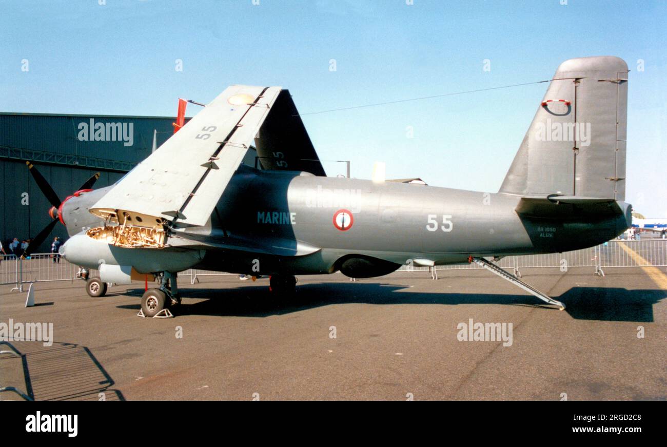 Aeronavale - Breguet Bre.1050 Alize '55' (msn 055). (Aeronavale ...