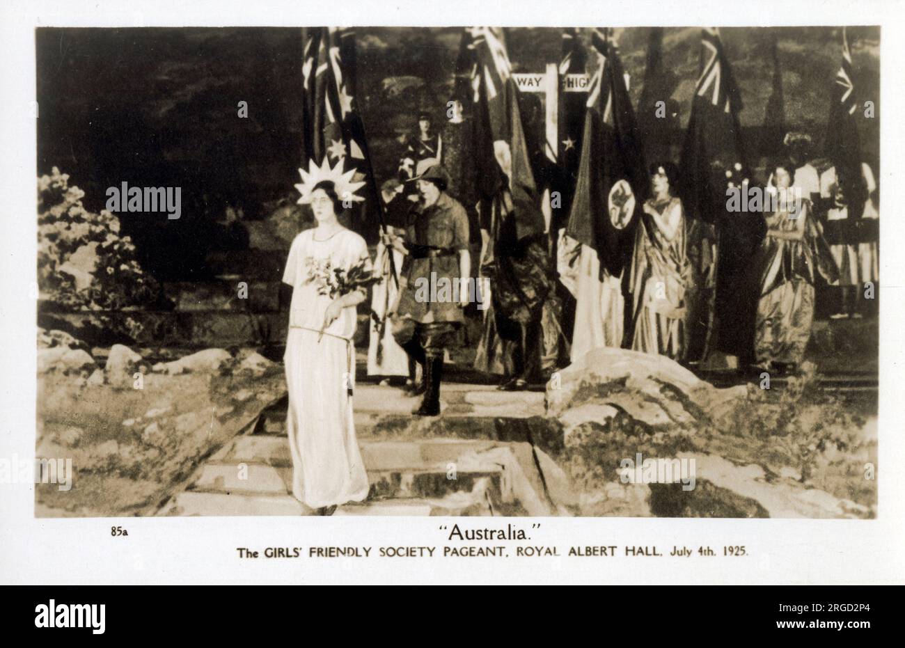 'Australia' - The Girls' Friendly Society Pageant at the Royal Albert ...