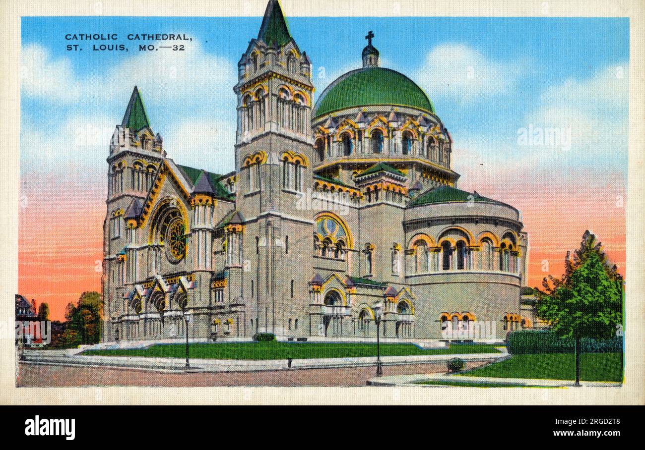 The Catholic Cathedral (The Cathedral Basilica of Saint Louis) - St ...