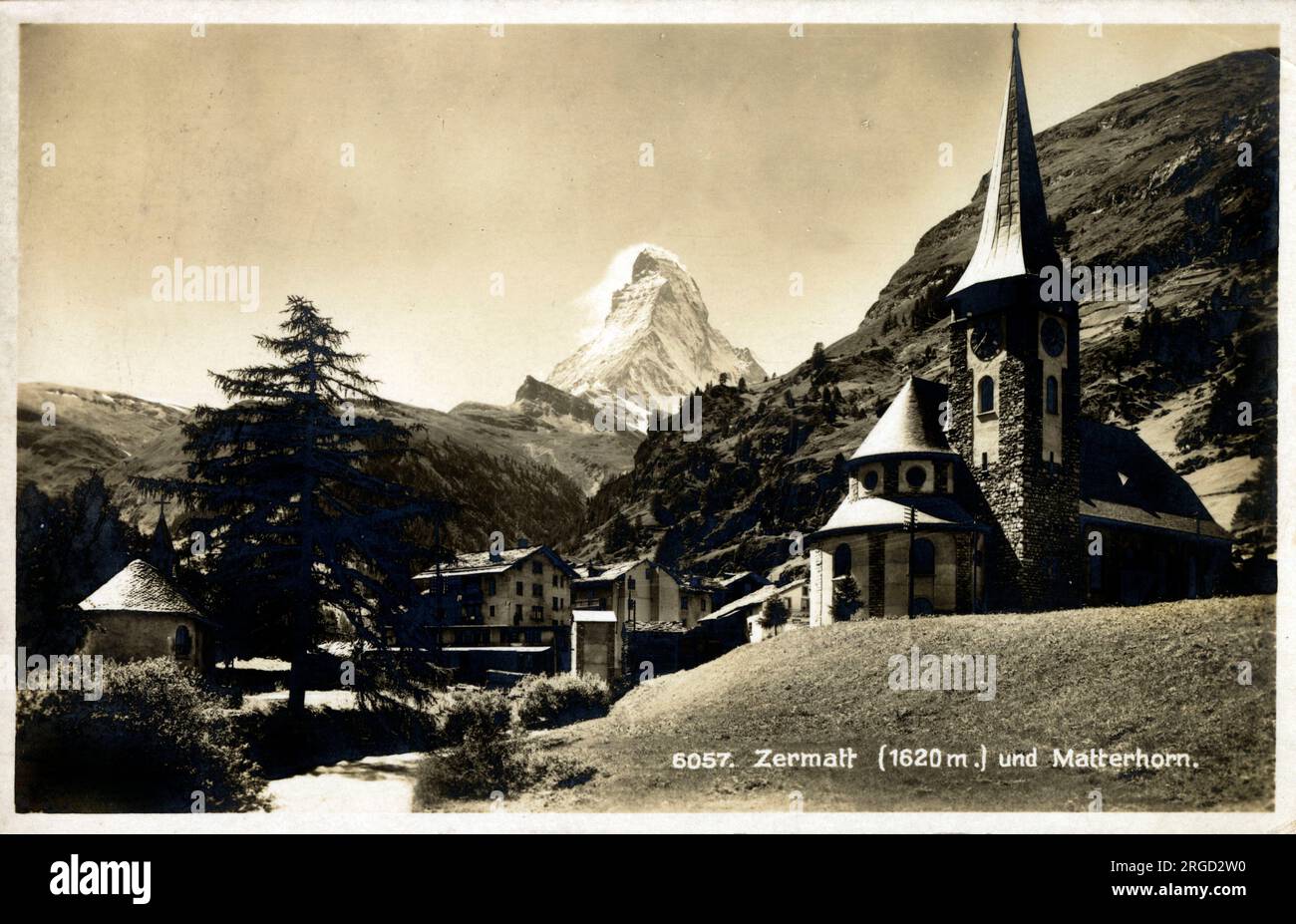 Matterhorn history zermatt hi-res stock photography and images - Alamy