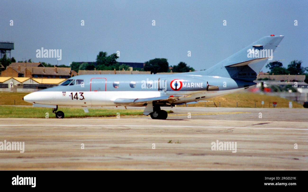 Aeronavale - Dassault Falcon 10(MER) 143 of Flotille 57S, at the Royal ...