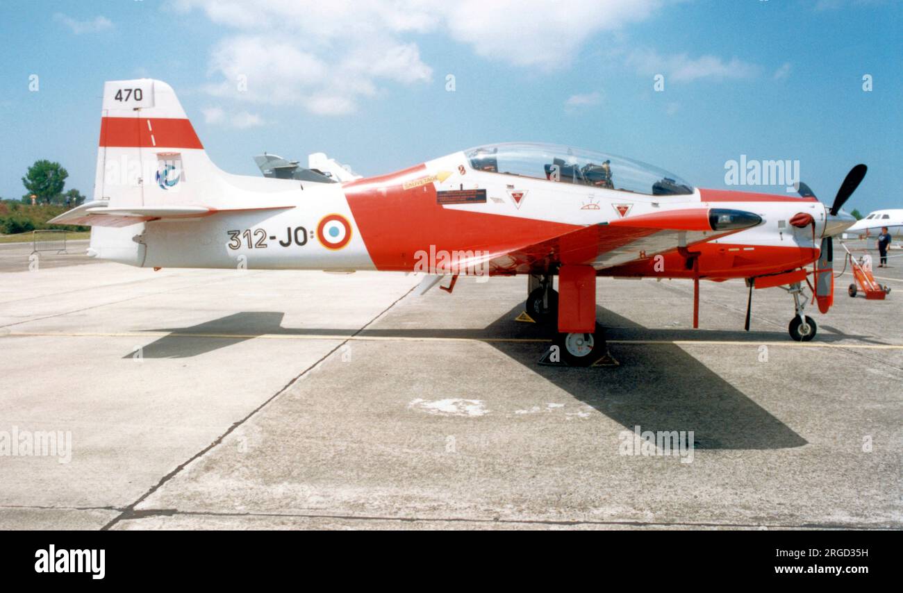 Armee de l'Air - Embraer EMB-312 Tucano 470 / 312-JO (msn 312470), of ...
