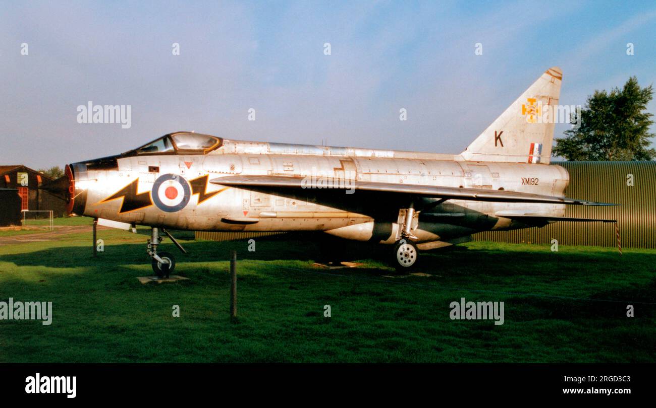 English Electric Lightning F.1A 8413M / XM192 (msn 95090), at ...