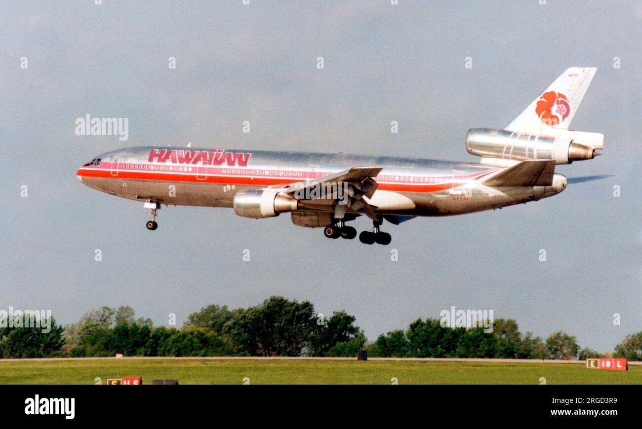 McDonnell Douglas DC-10-10 N125AA (msn 46525 / 72) of Hawaiian Airlines ...