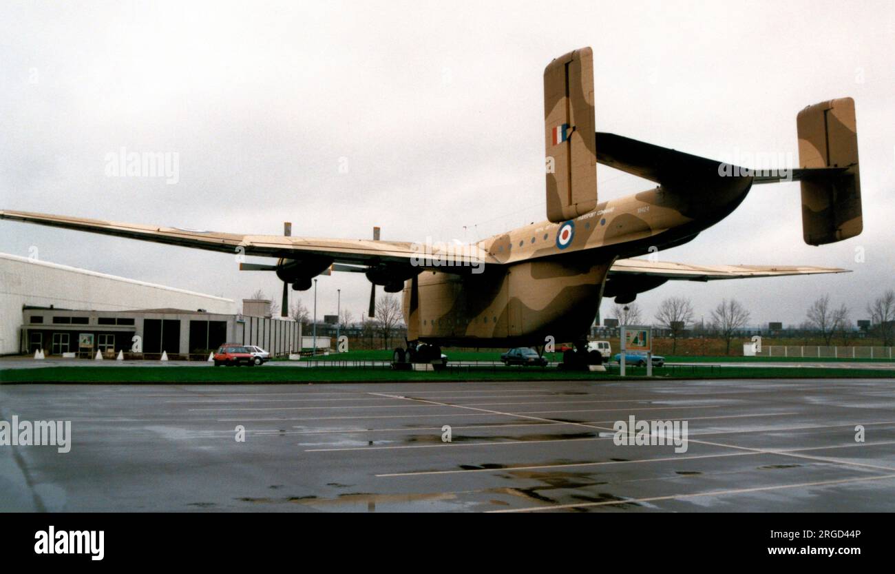 Blackburn Beverley C.1 XH124, outside the Royal Air Force Museum at ...