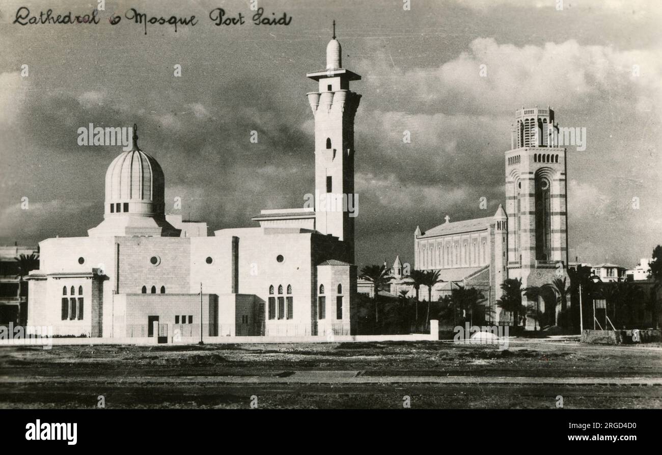 1930s egypt mosque hi-res stock photography and images - Alamy