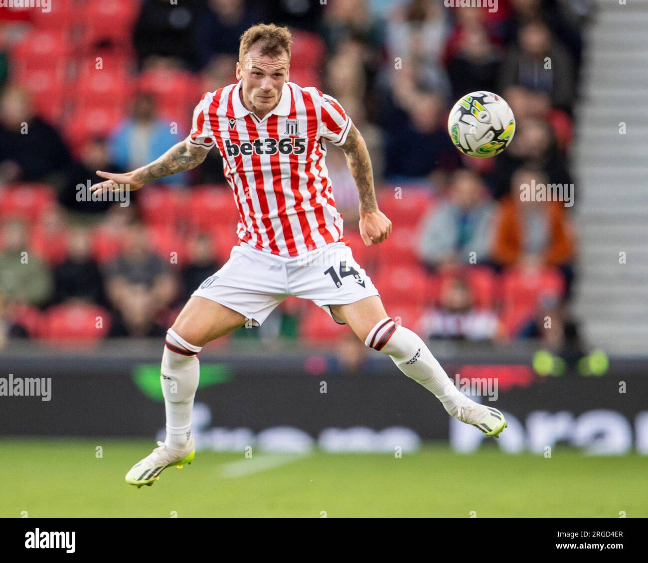 8th August 2023; Bet365 Stadium, Stoke, Staffordshire, England; EFL ...