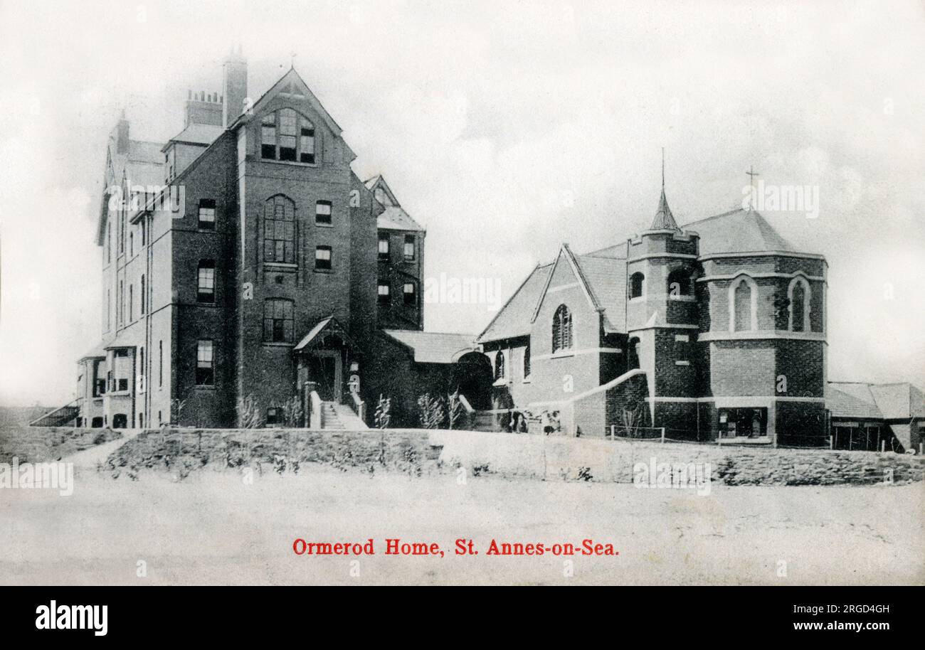 The Ormerod Convalescent Home for Children, St. Annes-on-Sea ...