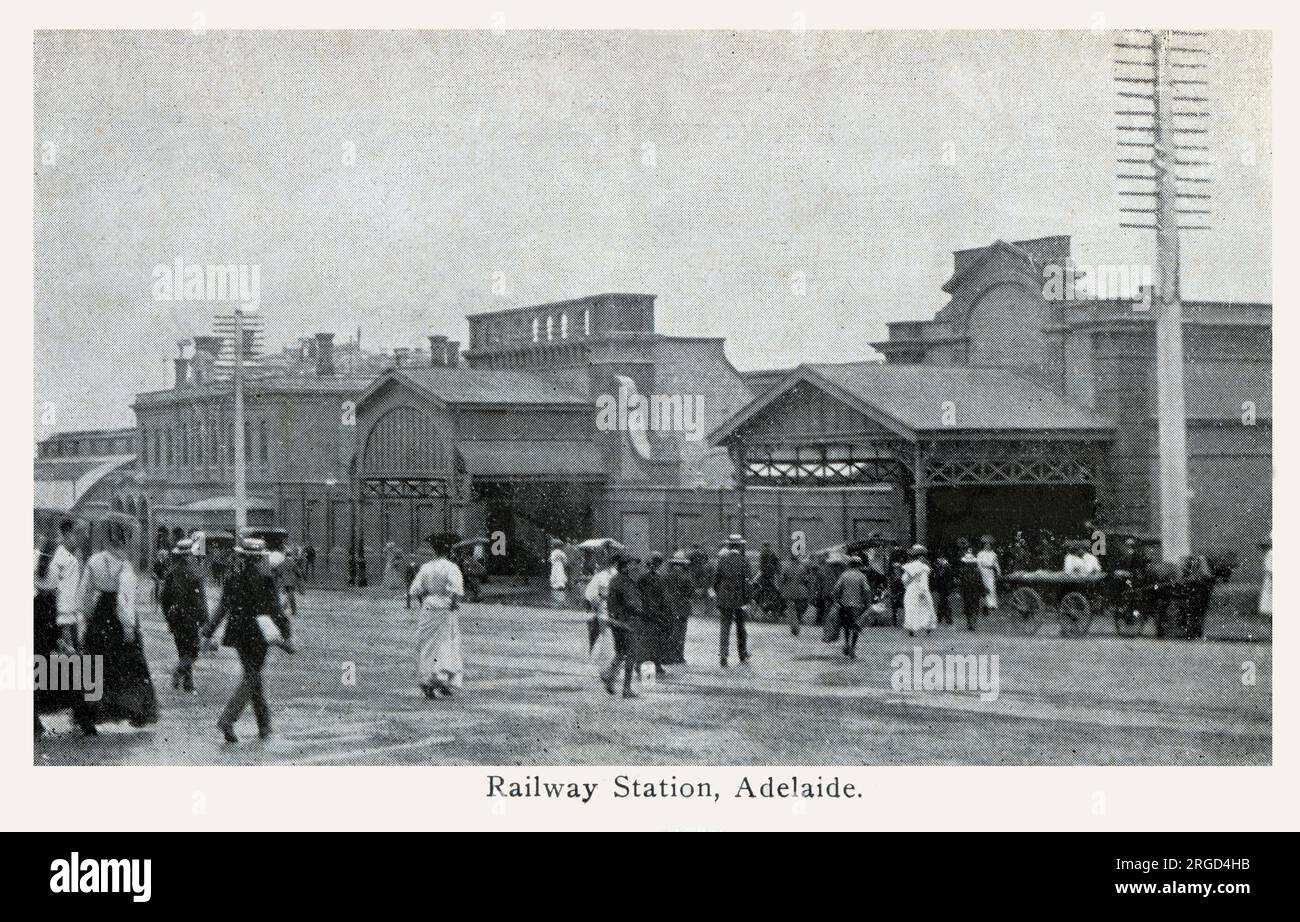Adelaide, Australia - The Railway Station Stock Photo - Alamy