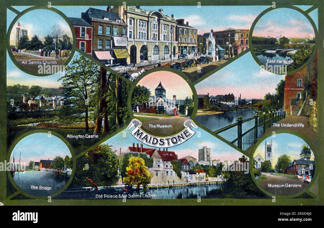 Maidstone all saints church hi-res stock photography and images - Alamy