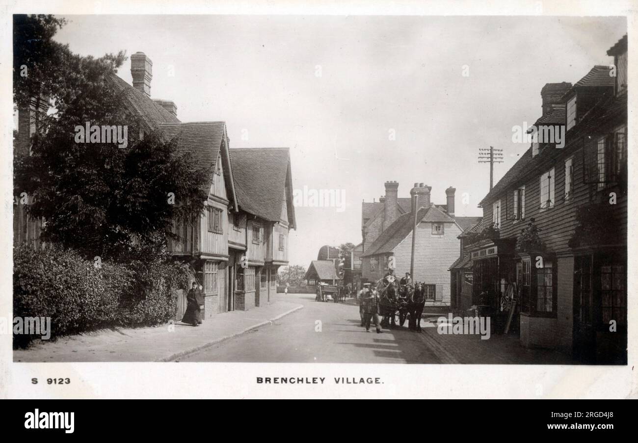 Brenchley village hi-res stock photography and images - Alamy