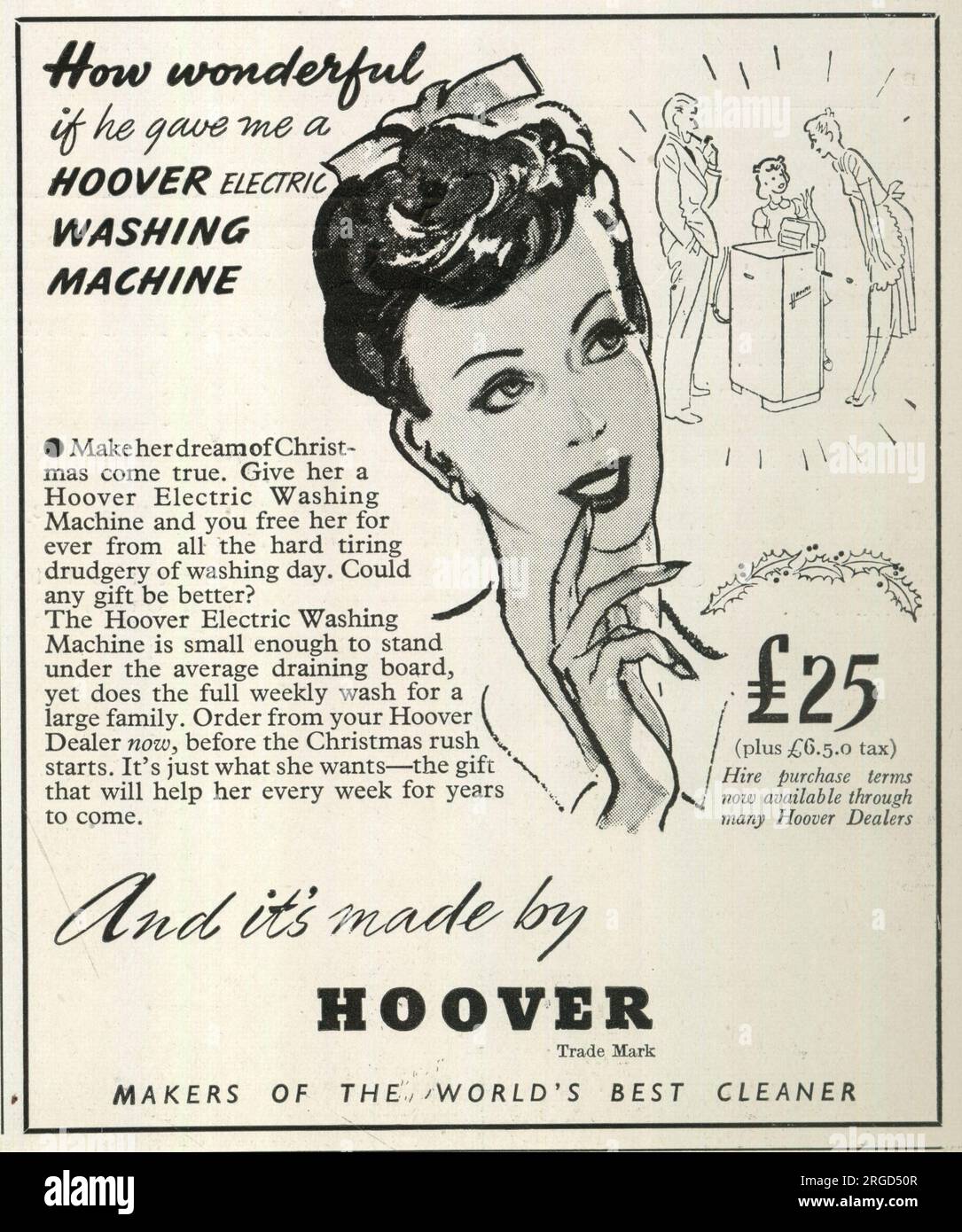 Washing machine advertisement hi-res stock photography and images - Alamy