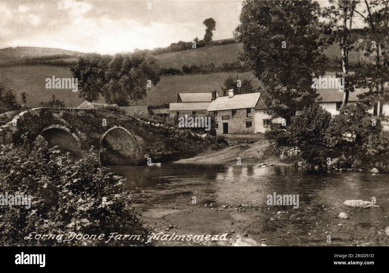 Lorna Doone Farm, Malmsmead, Exmoor, Devon Stock Photo - Alamy