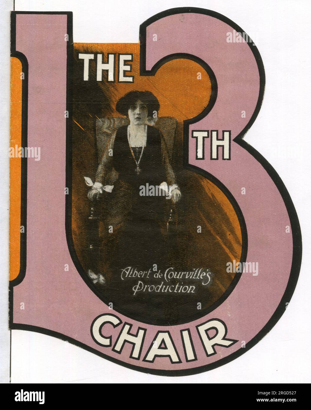 Mrs Patrick Campbell in The 13th Chair, an Albert de Courville ...