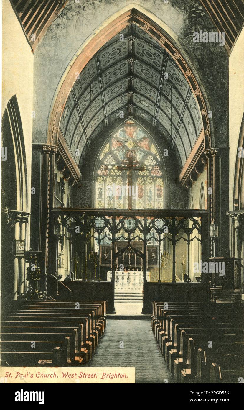 St Paul's Church, West Street, Brighton, Sussex Stock Photo - Alamy