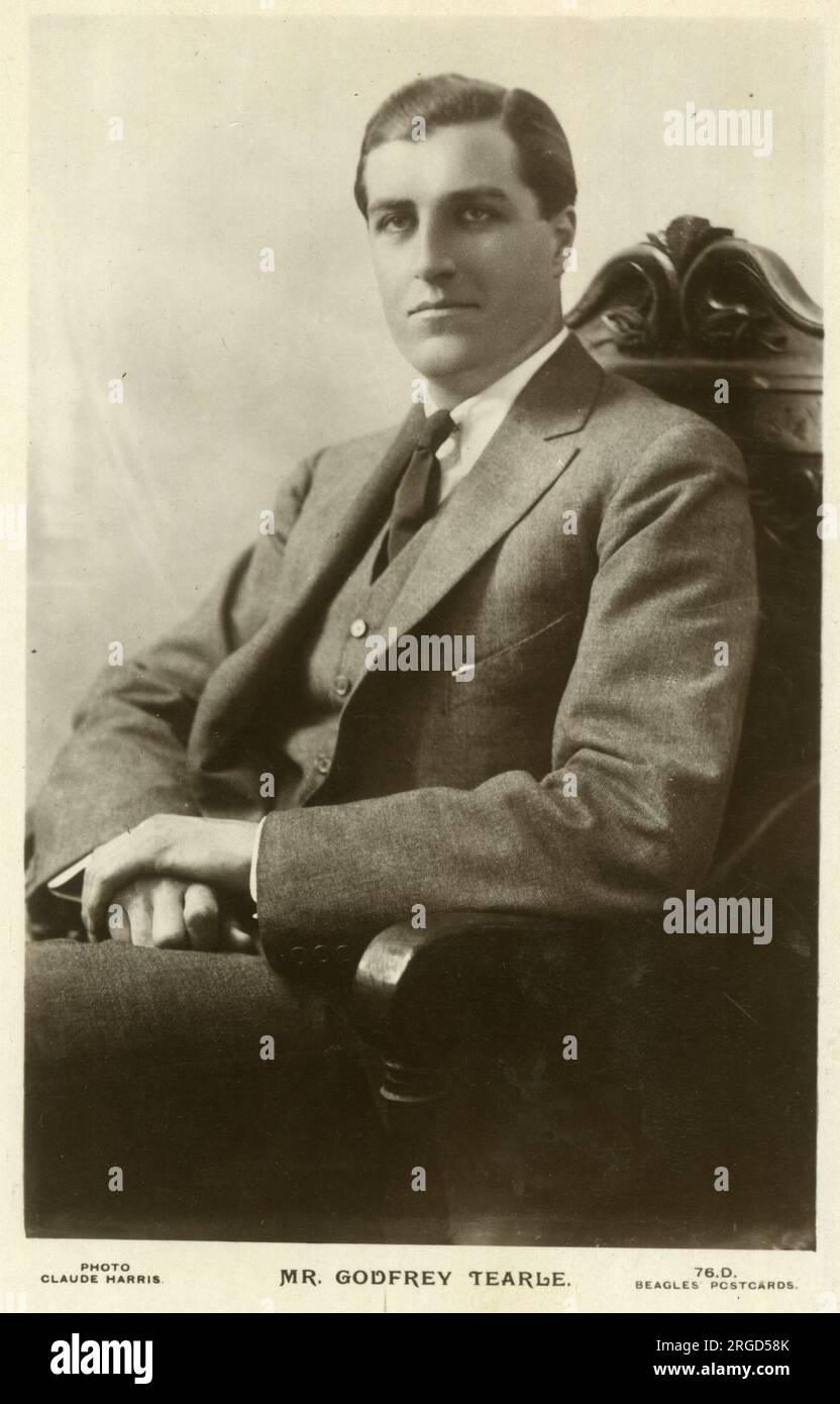 Sir Godfrey Tearle, British stage and film actor Stock Photo - Alamy