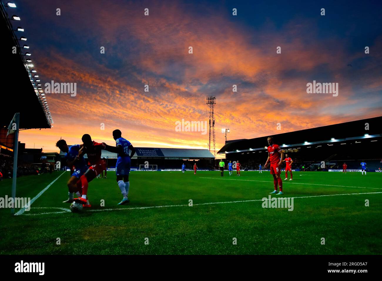 Weston Homes Stadium, Peterborough, Cambridgeshire, England 8th August ...