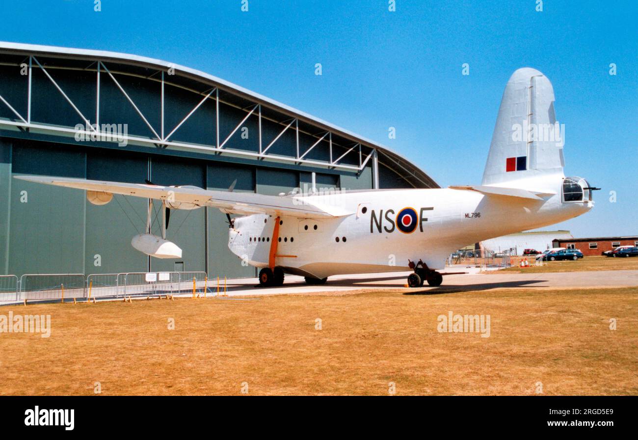 Short S.25 Sunderland V ML796 - NS-F (msn SB.2093), at the Imperial War ...