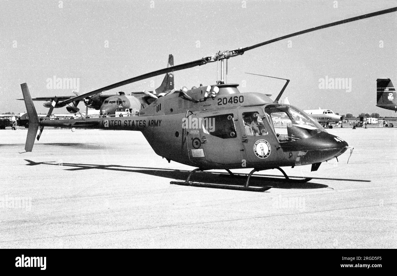 United States Army - Bell OH-58A Kiowa 71-20460 (msn 41321), at a US ...