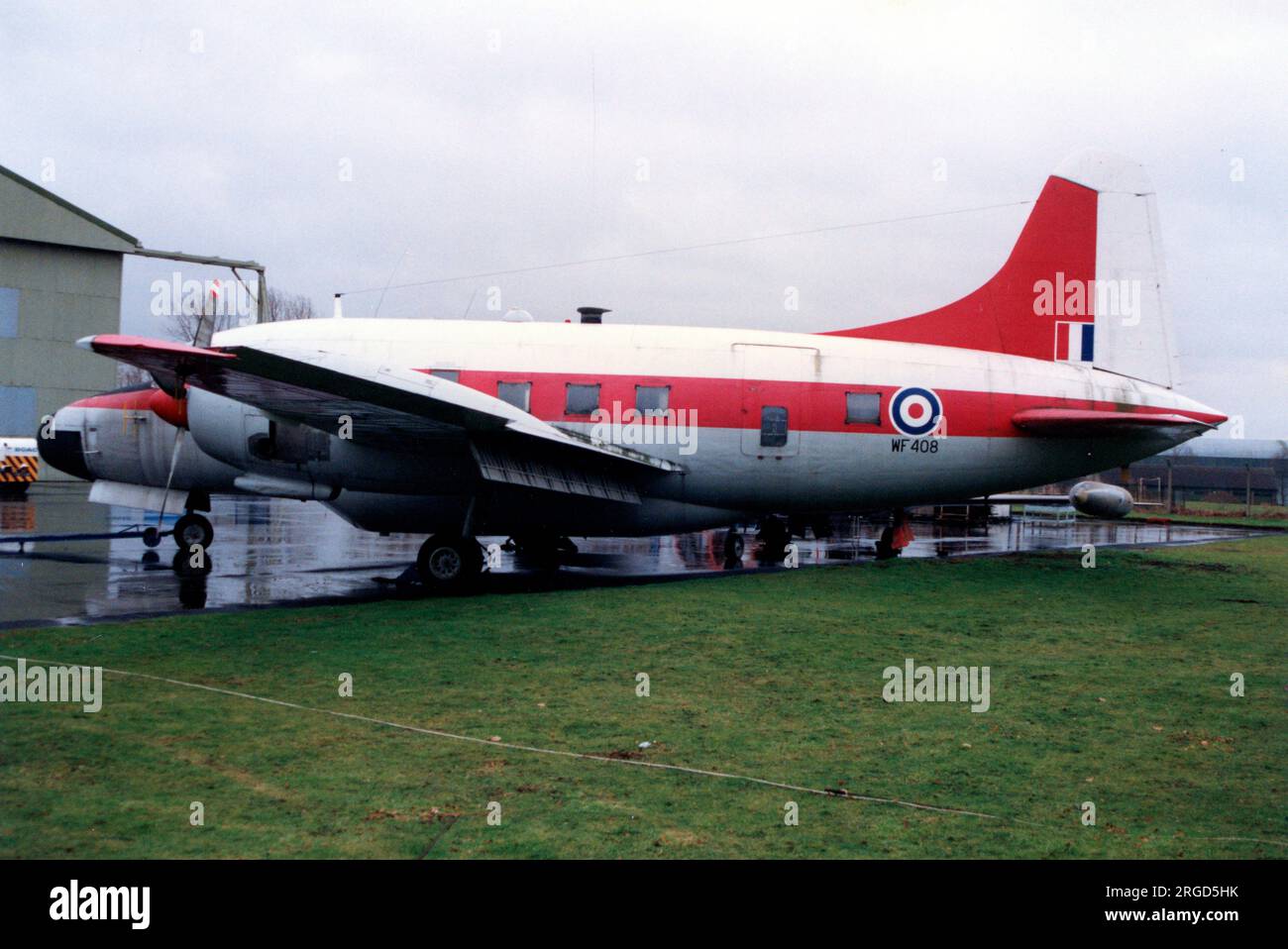 Vickers Varsity T.1 8395M - WF408 (msn 554 Stock Photo - Alamy