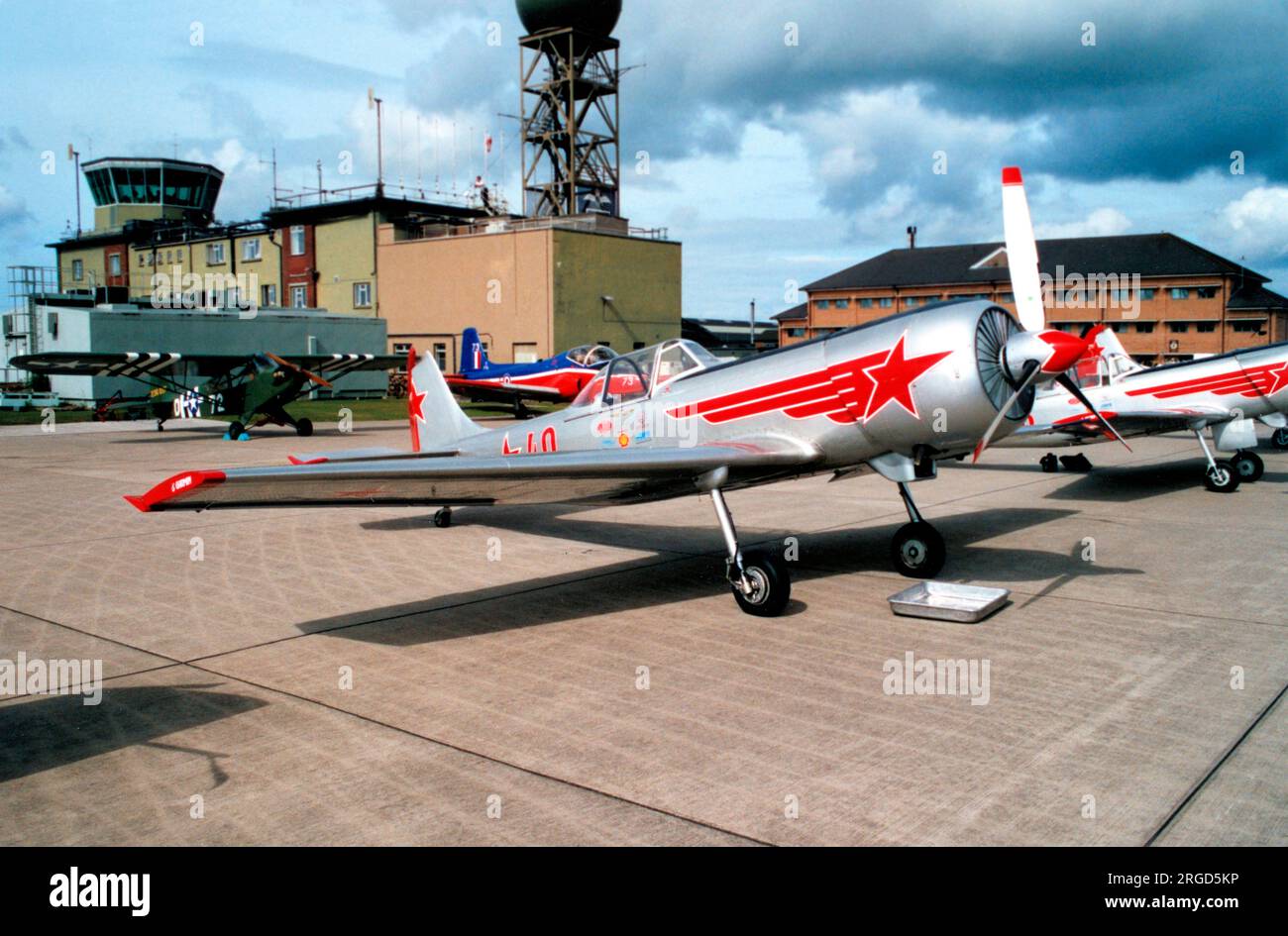 Yakovlev Yak-50 G-YAKU - 49 (msn 822305 Stock Photo - Alamy
