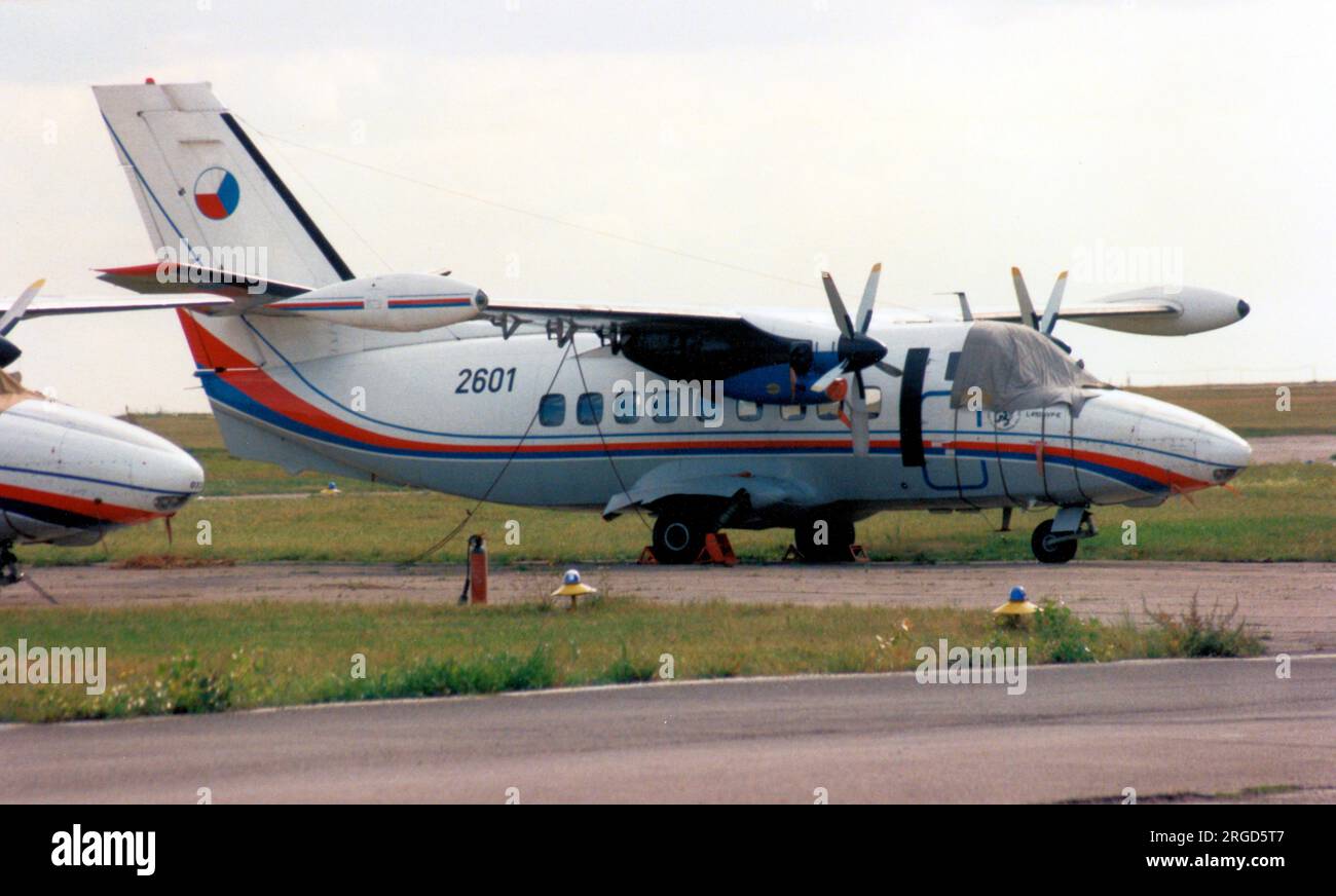 Czech Air Force - Let L-410UVP-E Turbolet 2601 (msn 912601 Stock Photo - Alamy