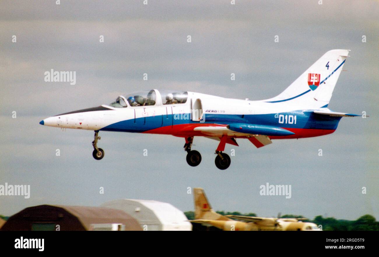 Slovak Air Force - Aero L-39C Albatros 0101 (msn 240101), of the White ...