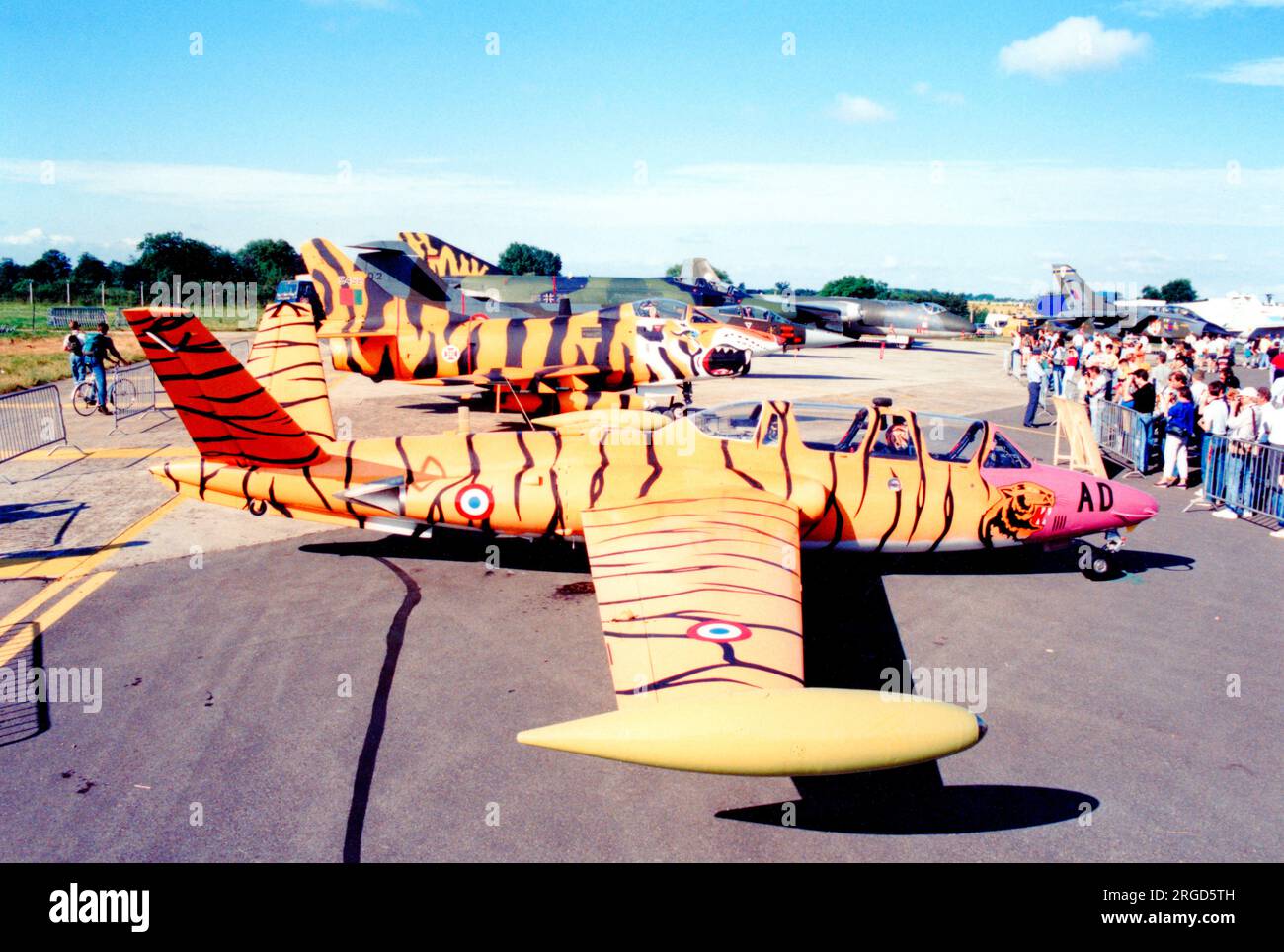 Armee de l'Air - Fouga CM.170 Magister 572 - 312-AD (msn 572), at RAF ...
