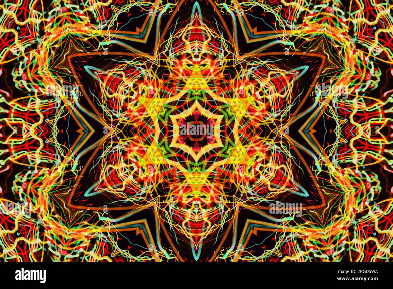 Bright background with abstract luminous pattern Stock Photo - Alamy
