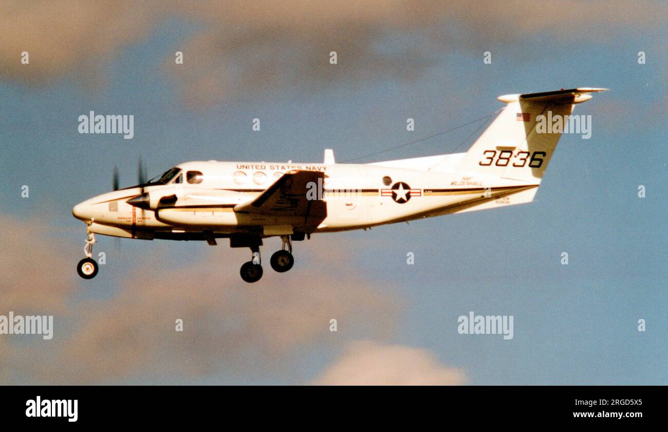 United States Navy - Beech UC-12M Huron 163836 (msn BV-1 Stock Photo ...
