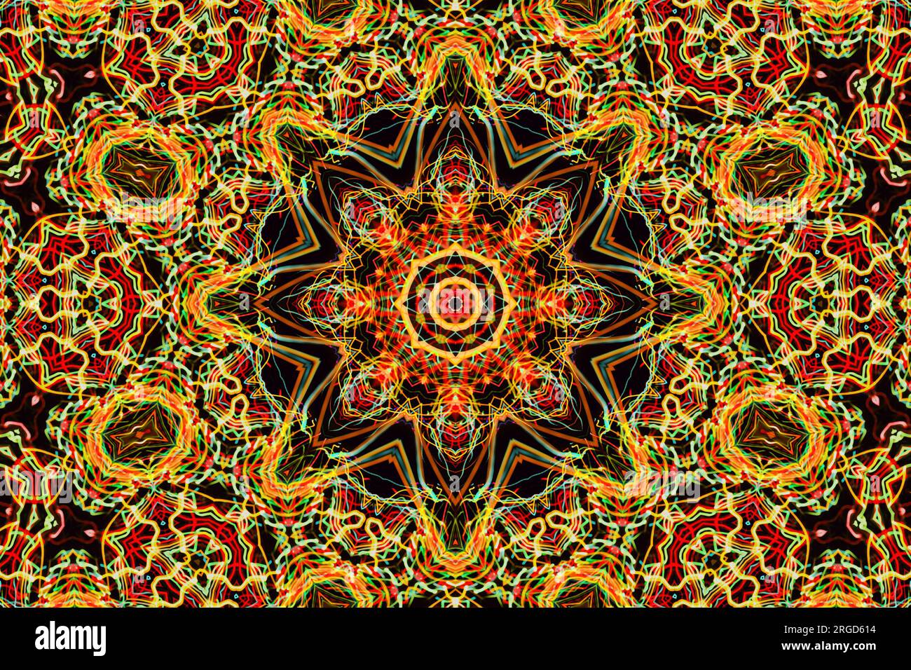 Bright background with abstract luminous pattern Stock Photo - Alamy