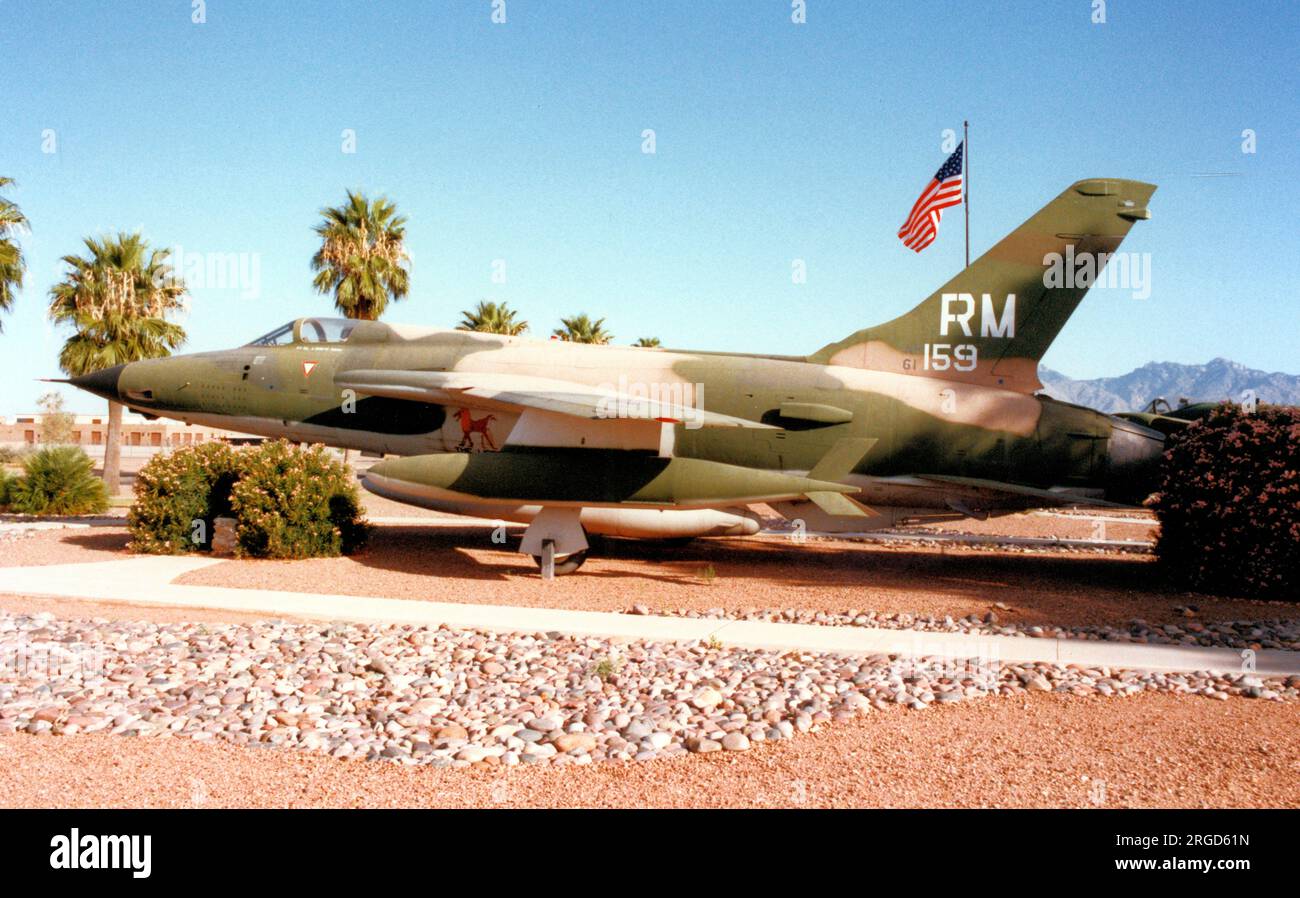 Republic F-105D-20-RE Thunderchief 61-0159 (MSN D354), on display in ...