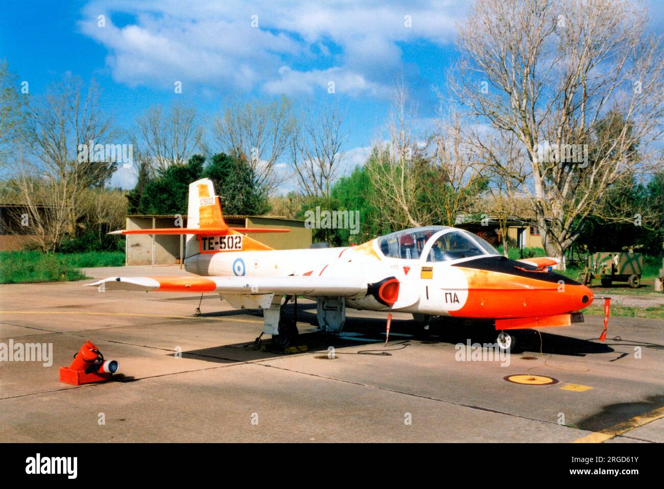 Cessna T-37B 62-12502 (MSN 40785), preserved at Kalmata Air Base Stock ...