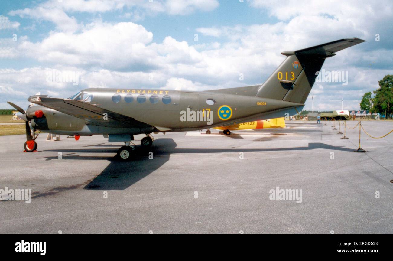 Flygvapnet - Beech Tp101 Super King Air 101003 - 013 (msn BB-619), of ...