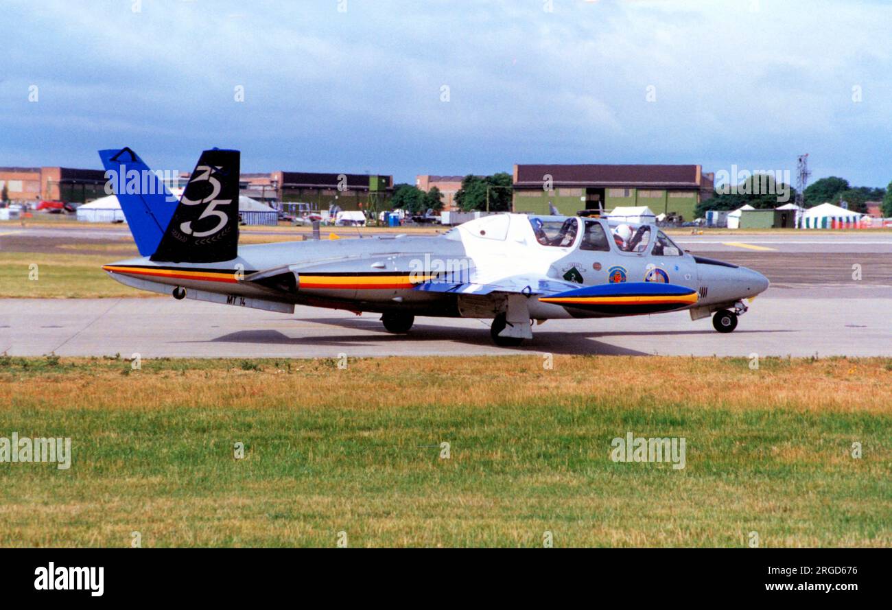 Force Aerienne Belge - Fouga CM.170R Magister MT14 (msn 271) of 33 ...